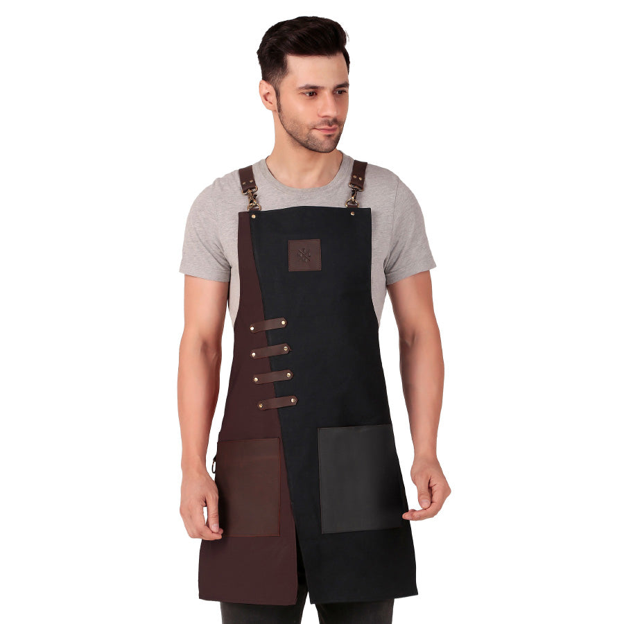 Custom Aprons for Restaurants | Leather & Canvas Aprons - The Leather ...