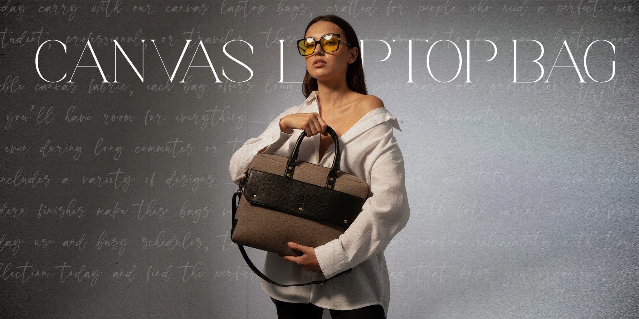 Stylish Canvas Laptop Bags for Everyday Use - The Leather Warehouse